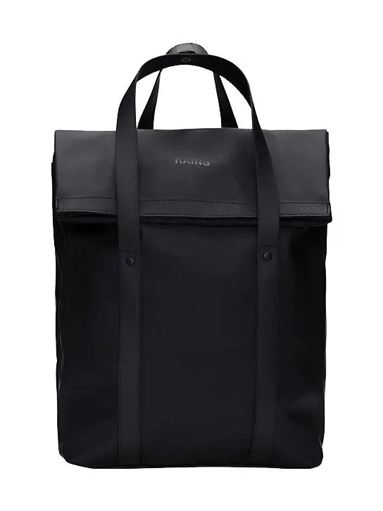 Rains Rolltop 16' Shell Rucksack - Black