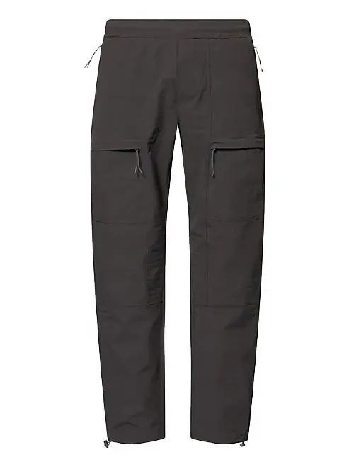 ARNE Cargo-pocket Straight-leg Woven Trousers - Grey