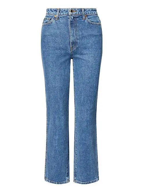 Khaite Abigail Straight-leg Denim Jeans - Boone