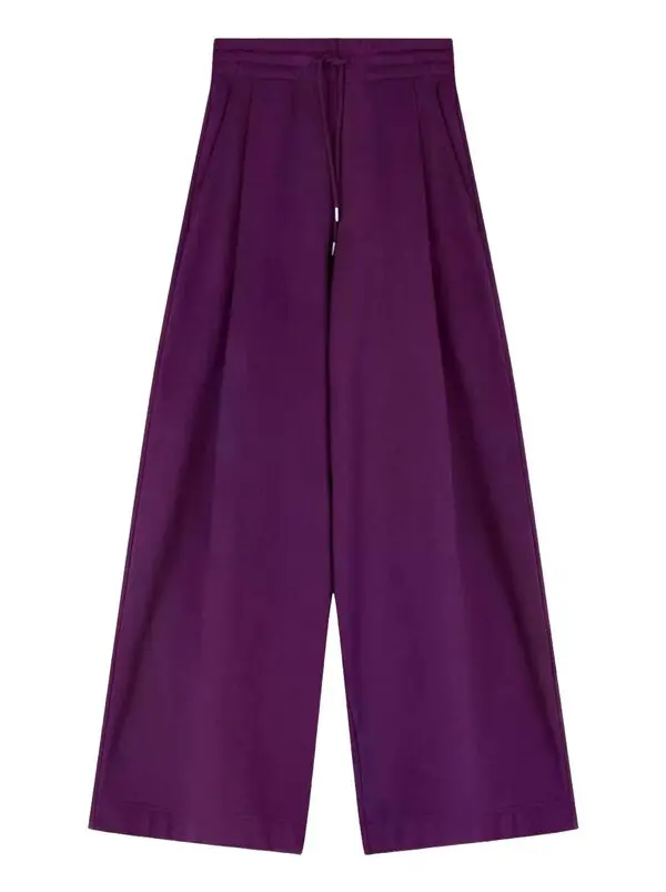 Dries Van Noten Loose Trousers - Purple