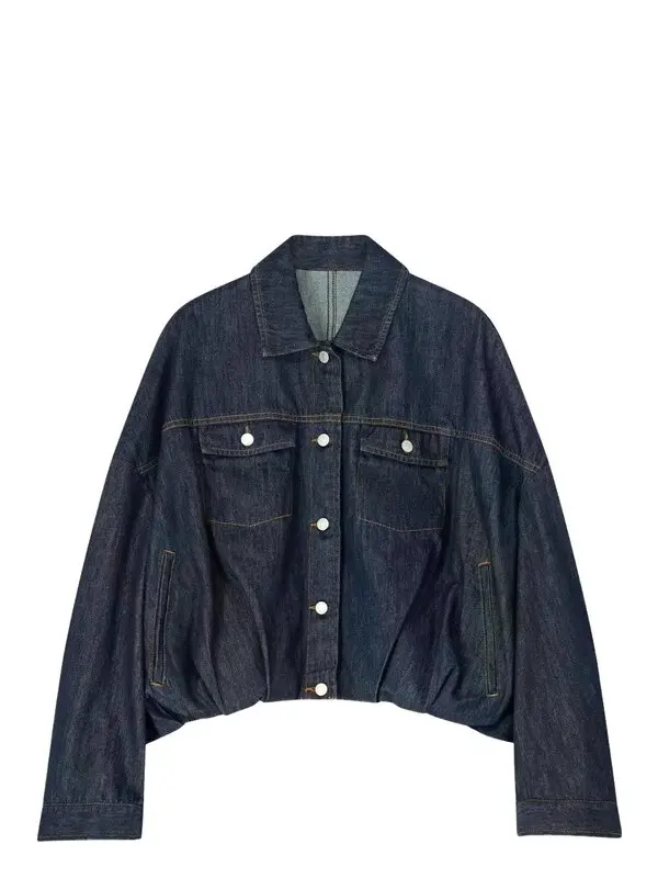 Dries Van Noten Denim Trucker Jacket - Blue