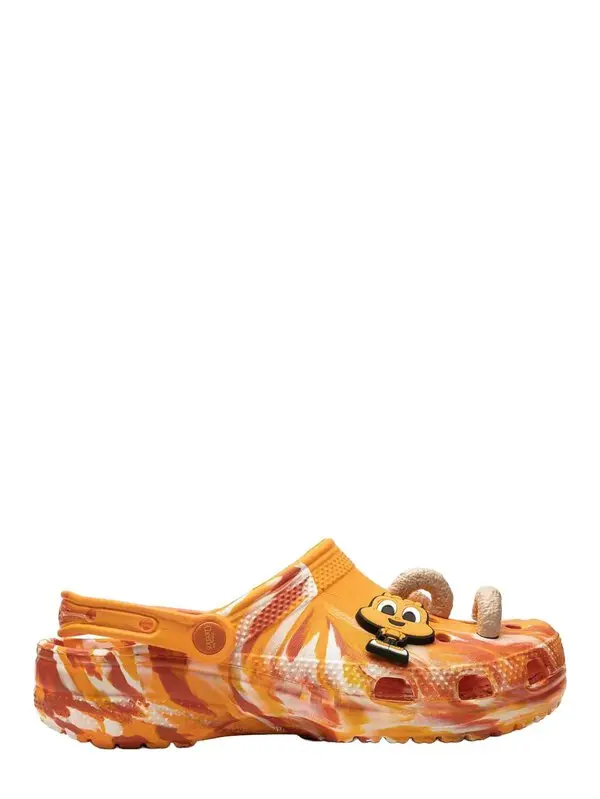 CROCS Classic Clog Slides - Orange