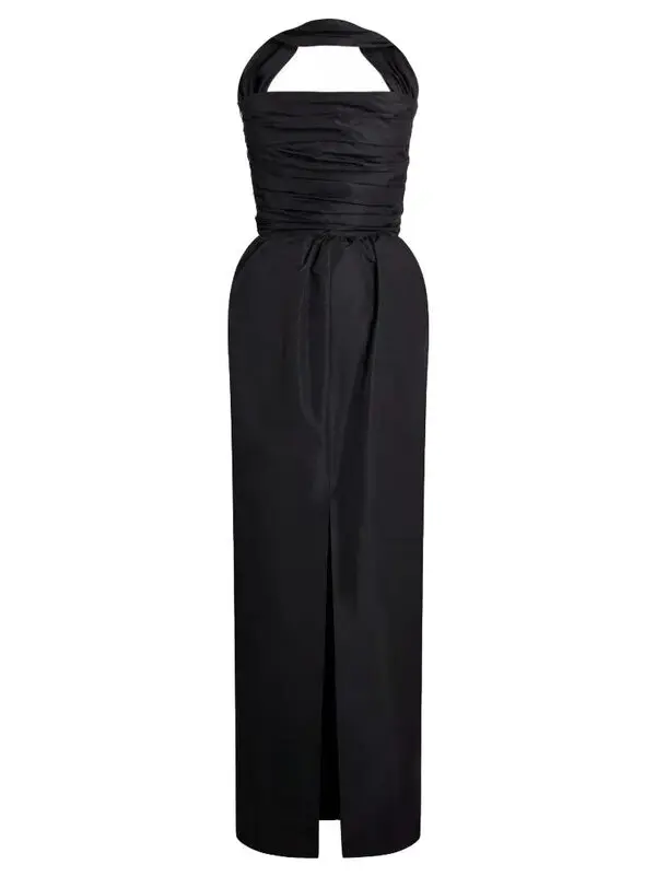 PATOU Sleeveless Maxi Dress - Black