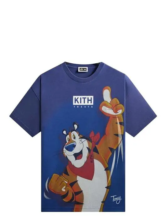 Kith Treats Kellogg’s Frosted Flakes Cereal Tony The Tiger Vintage Tee Shirt - Current