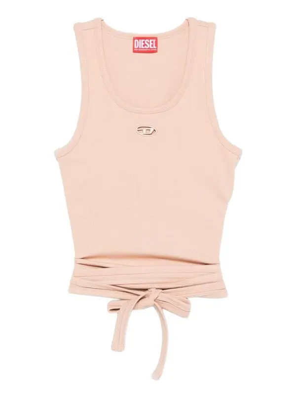 DIESEL Cotton Tank Top - Pink