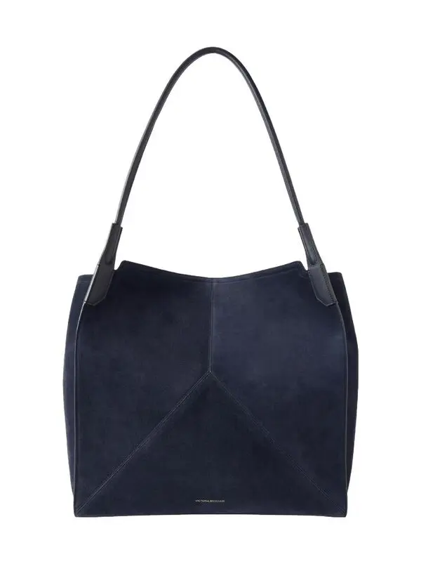 Victoria Beckham The Suede Tote - Blue