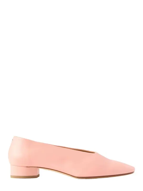 AeydĒ Delia Leather Pumps - Pink