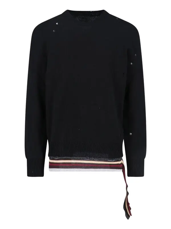 MAISON MARGIELA Cotton Sweater - Black