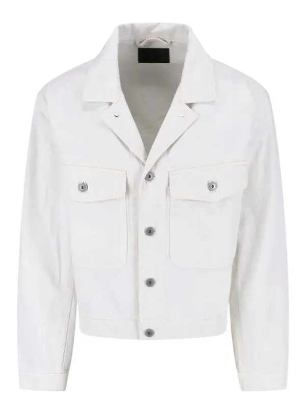 MAISON MARGIELA Trucker Jacket - White