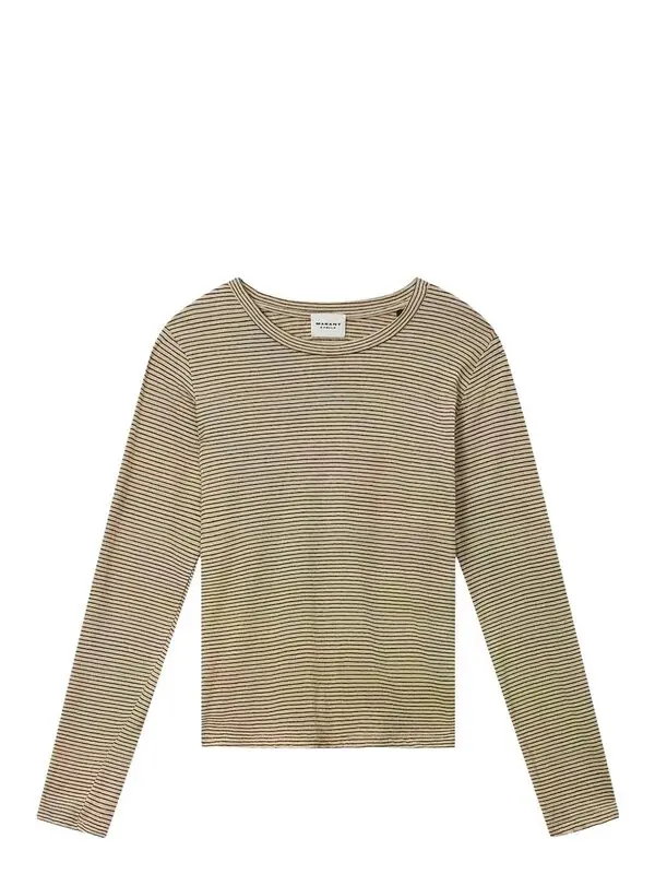MARANT ETOILE Kaaron Striped T-shirt - Neutrals