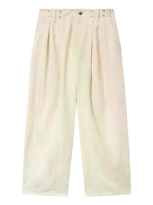 Isabel Marant Ireme Seam Detail Straight Trousers - Neutrals