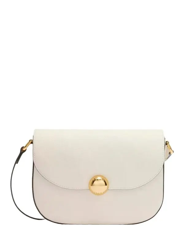 Furla Leather Mini Bag With Spherical Embellishment - White