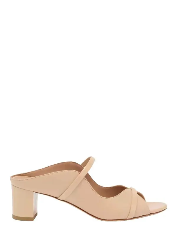 MALONE SOULIERS Norah Leather Sandals - Neutrals