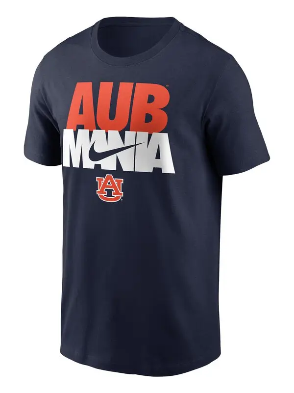 Nike Auburn Campus Local Madness College T-shirt - Blue
