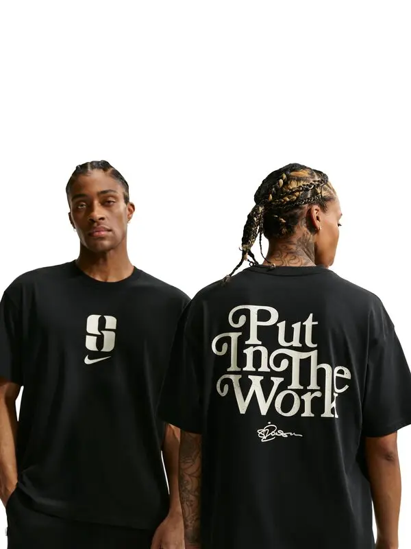 Nike Sabrina "put In Work" Dri-fit Basketball T-shirt - Black