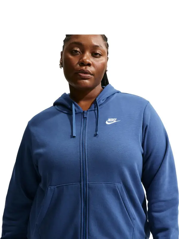 Nike Sportswear Club Fleece Full-zip Hoodie - Blue
