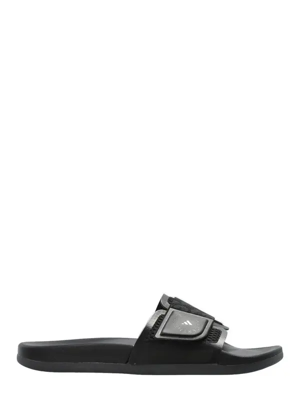 Adidas By Stella McCartney Logo Slides - Black