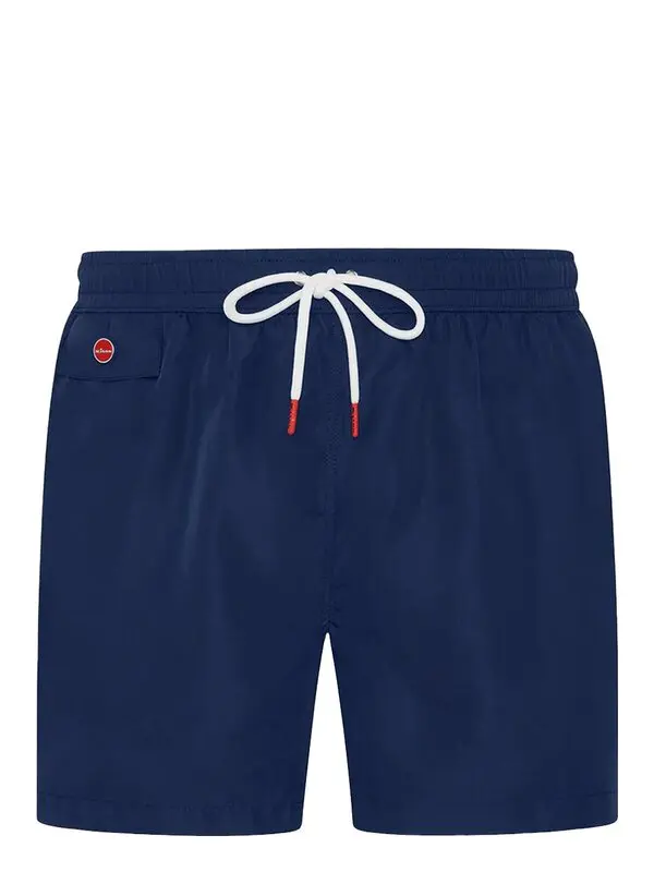 Kiton Nylon Swim Trunks - Blue