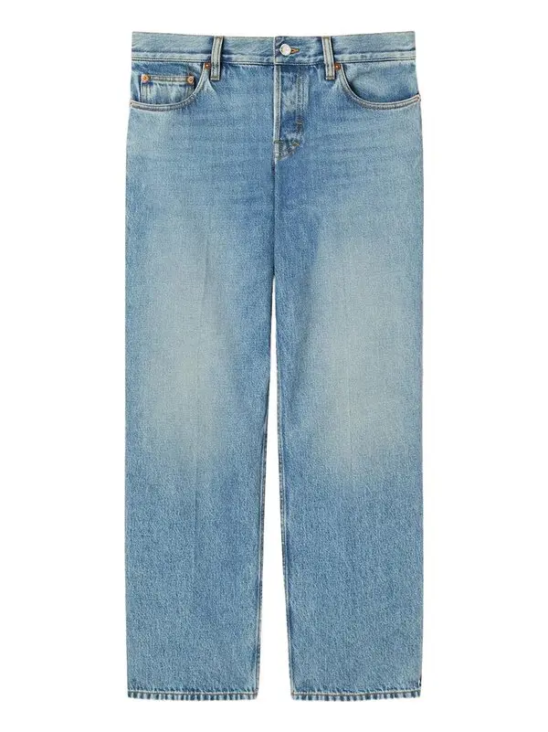Gucci Stone Washed Denim Jeans - Blue
