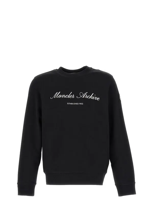 Moncler Crewneck Sweatshirt - Black