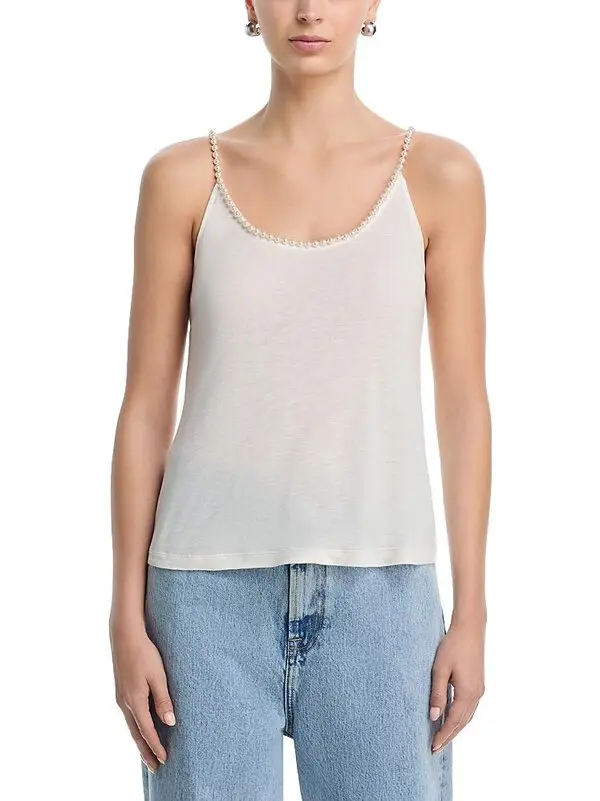Stella McCartney Embroidered Top - Cream
