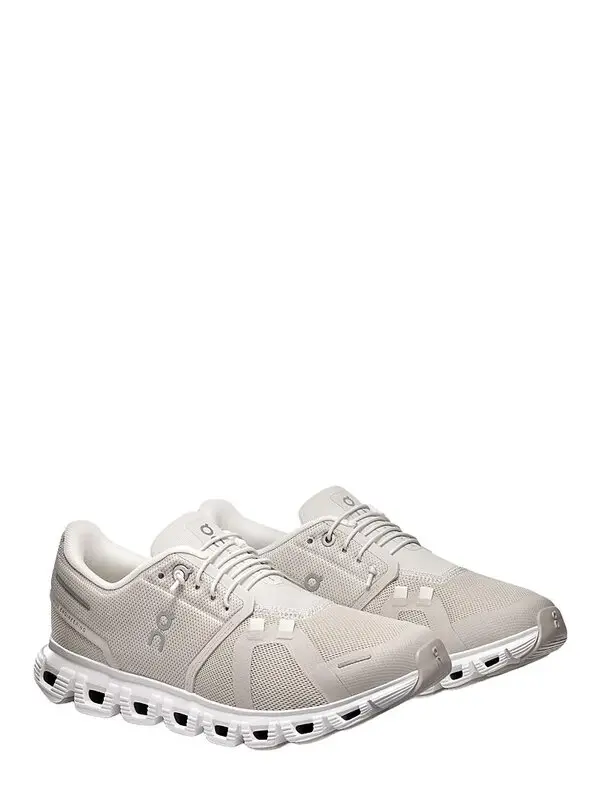On Cloud 6 Wide Sneakers - Pearl/white
