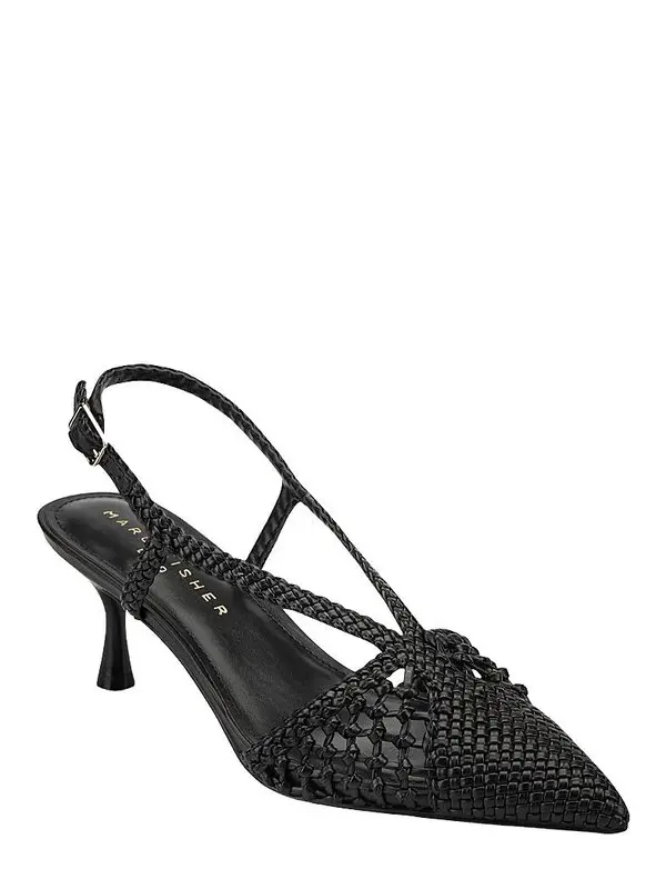 MARC FISHER LTD. Reagan Slingback Pumps - Black