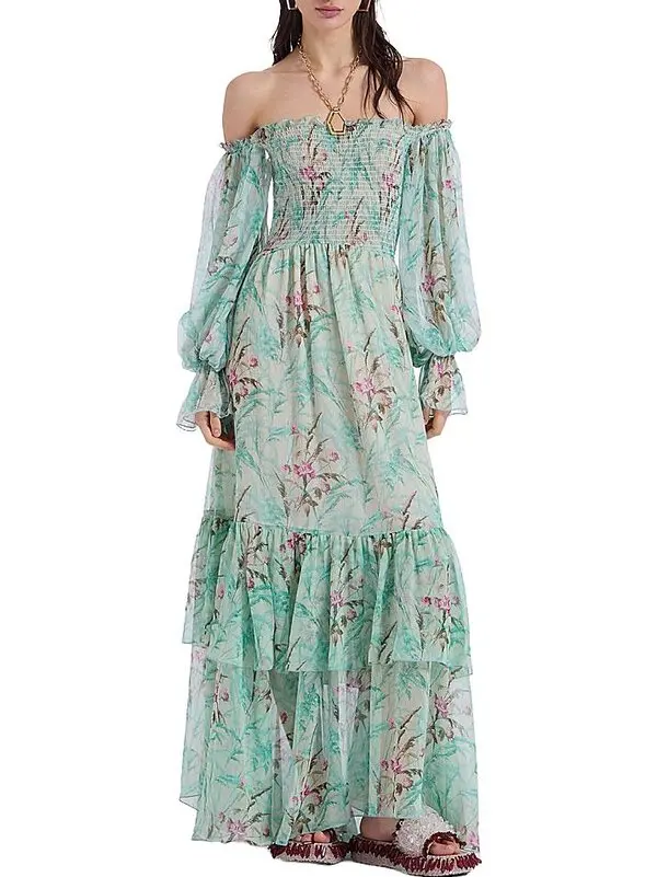 La DoubleJ Mayflower Dress - Heath Menta
