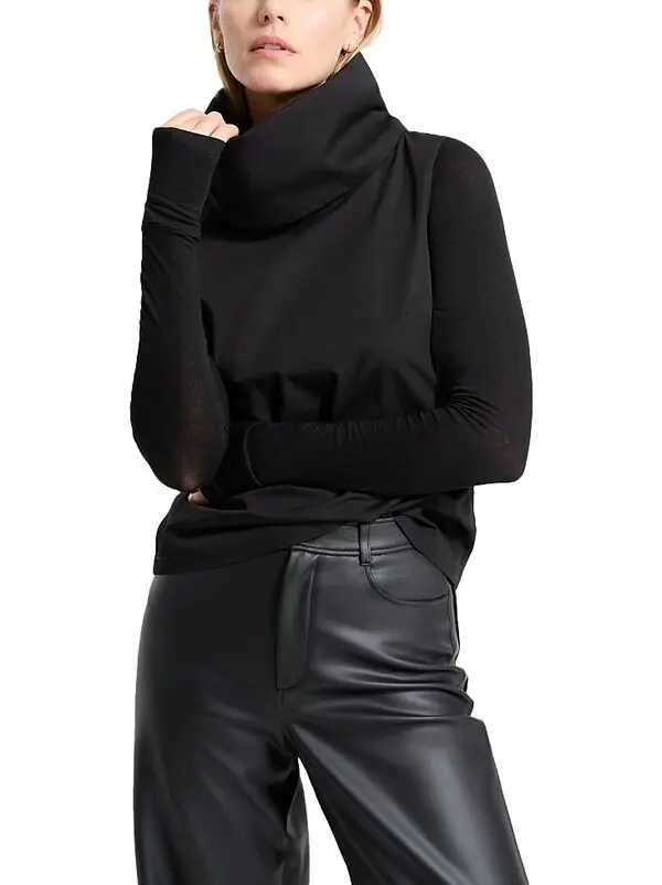 MARCELLA Atlantic Top - Black