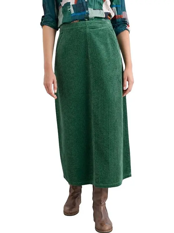 SEASALT CORNWALL Window Wren Skirt - Dark Forage