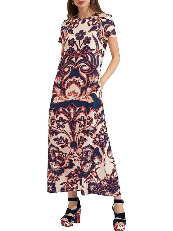 La DoubleJ Swing Dress - Va-va Placee White