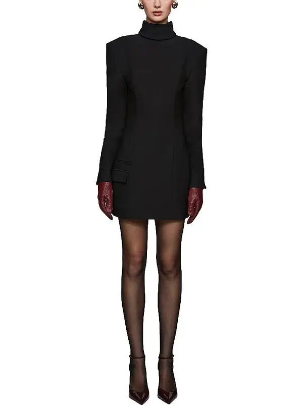 ET OCHS Iris Mini Dress - Black