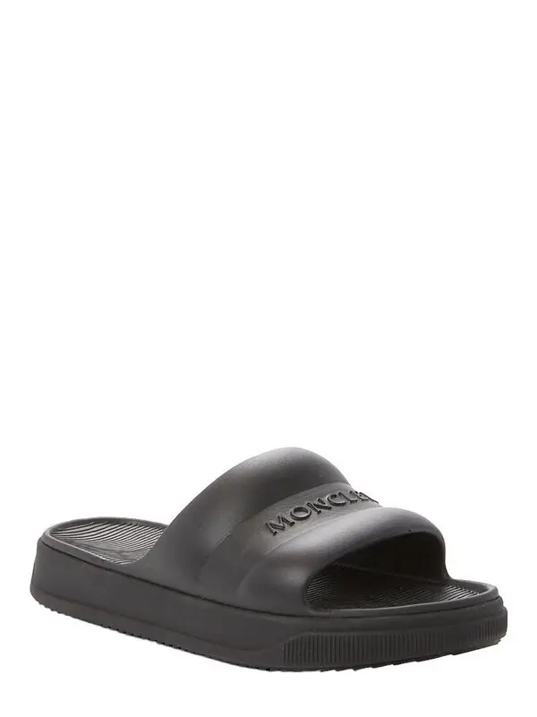 Moncler Altive Slide Sandals - Black