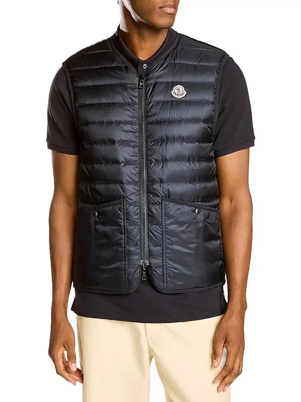 Moncler Franqui Reversible Vest - Dark Blue