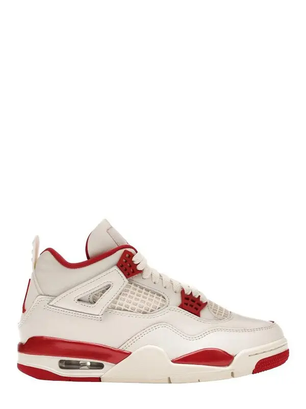 JORDAN 4 Retro Valentine's Day - Pale Ivory/tough Red/sierra Red
