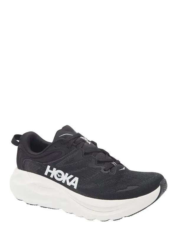 Hoka Gaviota 6 Running Shoe - Black/white