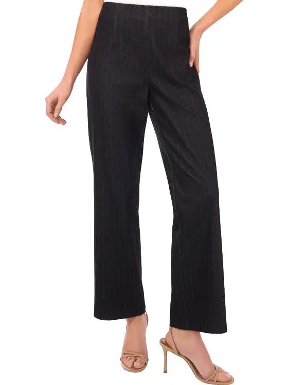 Halogen Straight Leg Ponte Pants - Charcoal
