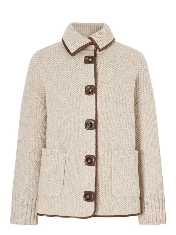 Altuzarra Llewellyn Wool Jacket - Neutrals