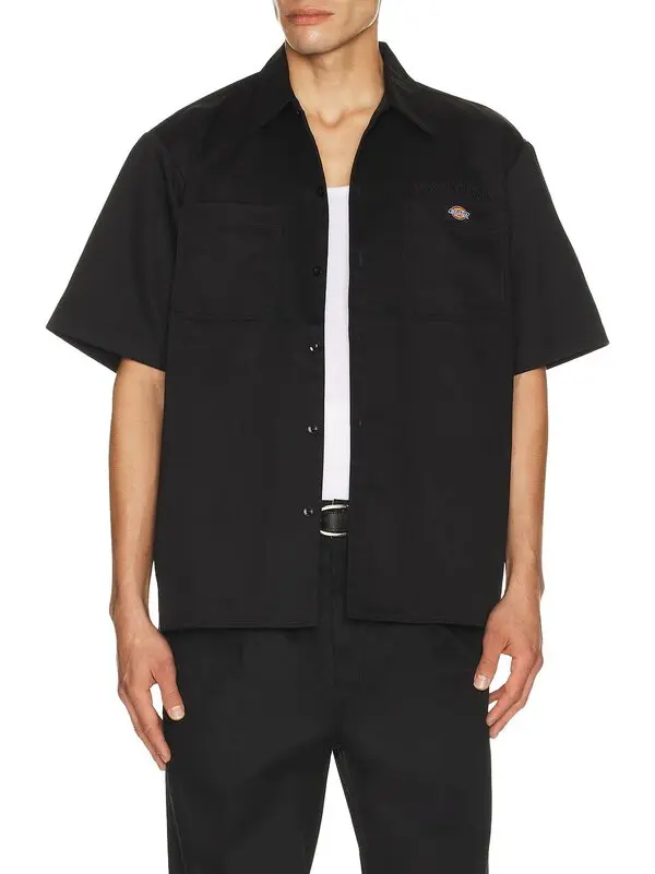 WACKO MARIA X Dickies Work Shirt - Black