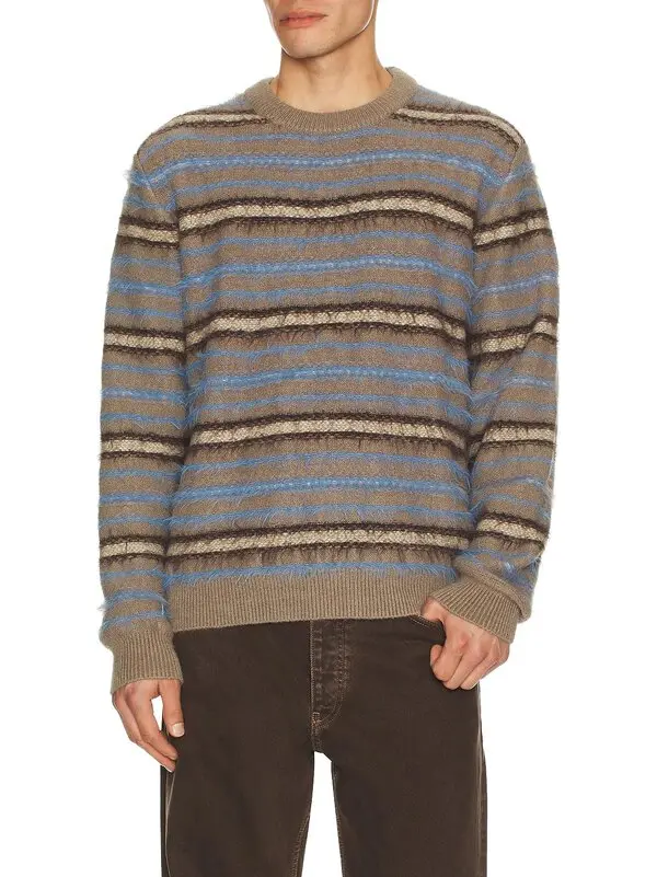 SAMSOE SAMSOE Safinnley Sweater - Oatmeal Stripe