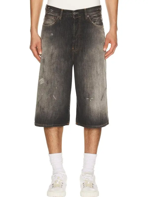 Acne Studios Judda Trafalgar Denim Short - Black