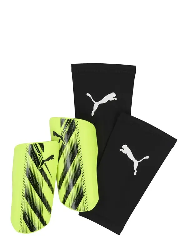 PUMA Attacanto Soccer Sleeve Shinguards - Yellow