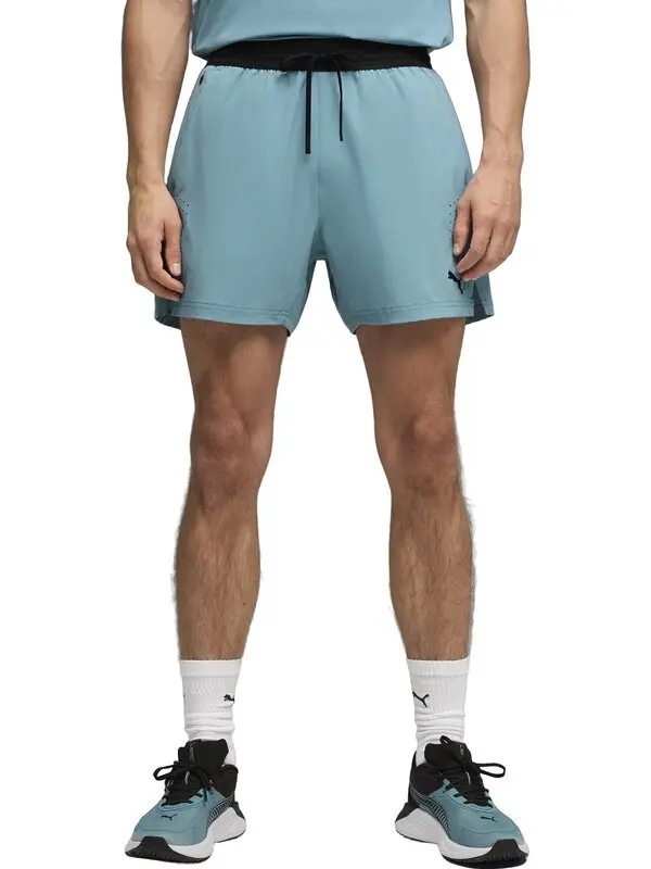 PUMA Pwrmode Training 5" Woven Shorts - Blue