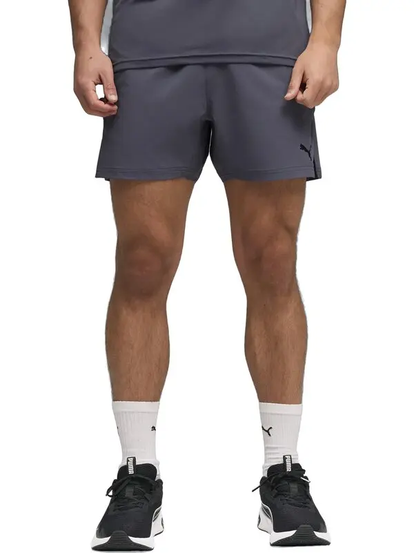 PUMA Pwrmode Training 5" Woven Shorts - Gray
