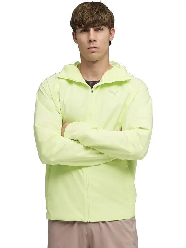 PUMA Run Raincell Moisture Wicking Running Jacket - Green