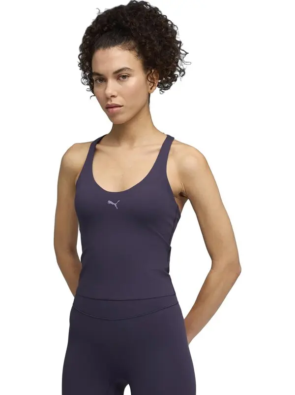 PUMA Shapeluxe Training Racerback Tank Top - Purple