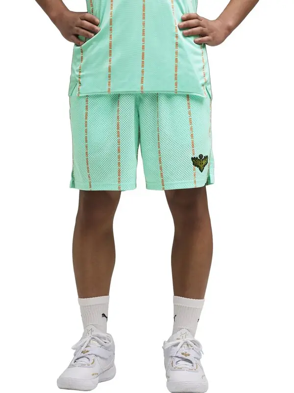 PUMA Melo Alwayz On 1 7" Basketball Shorts - Green