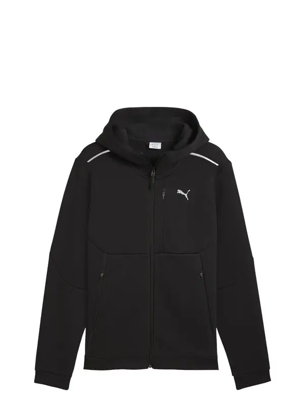 PUMA Tech Zip-up Hoodie - Black