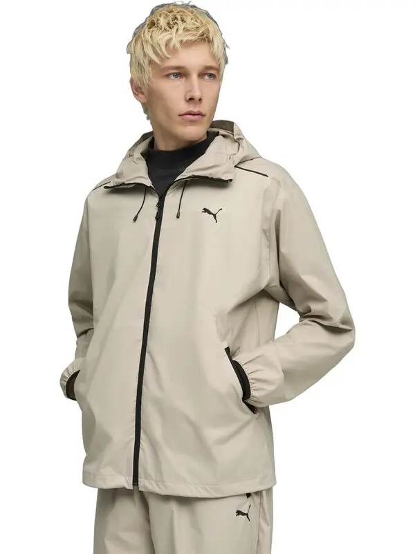 PUMA Tech Relaxed Track Jacket - Beige