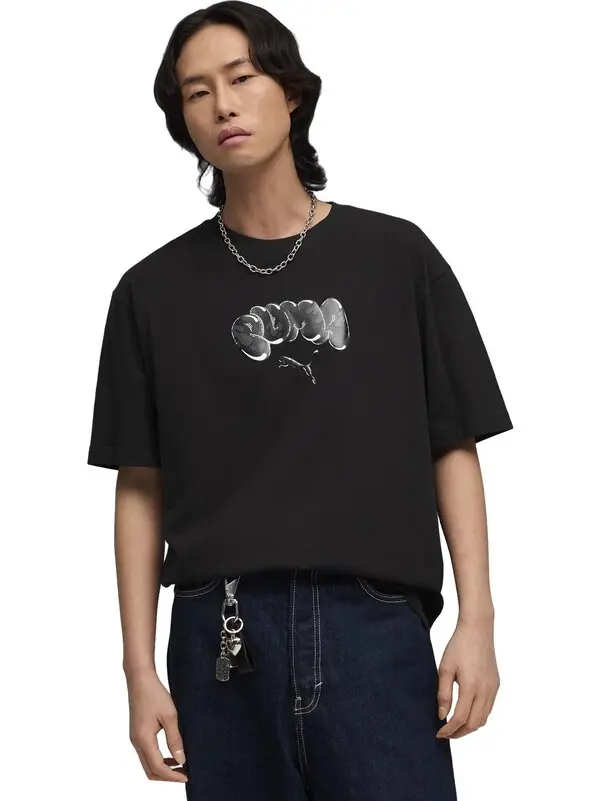 PUMA House Of Graphics Balloon Art Relaxed T-shirt - Black